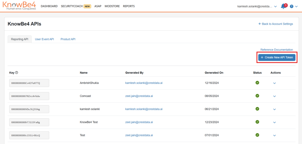 KnowBe4 v1.0.0 Plugin for Risk Exchange - Netskope Knowledge Portal