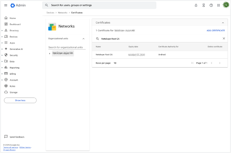 Google Workspace - Netskope Knowledge Portal