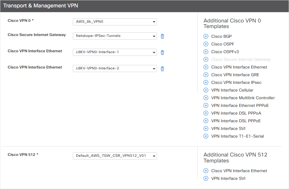 Netskope IPSec with Cisco Catalyst SD-WAN - Netskope Knowledge Portal