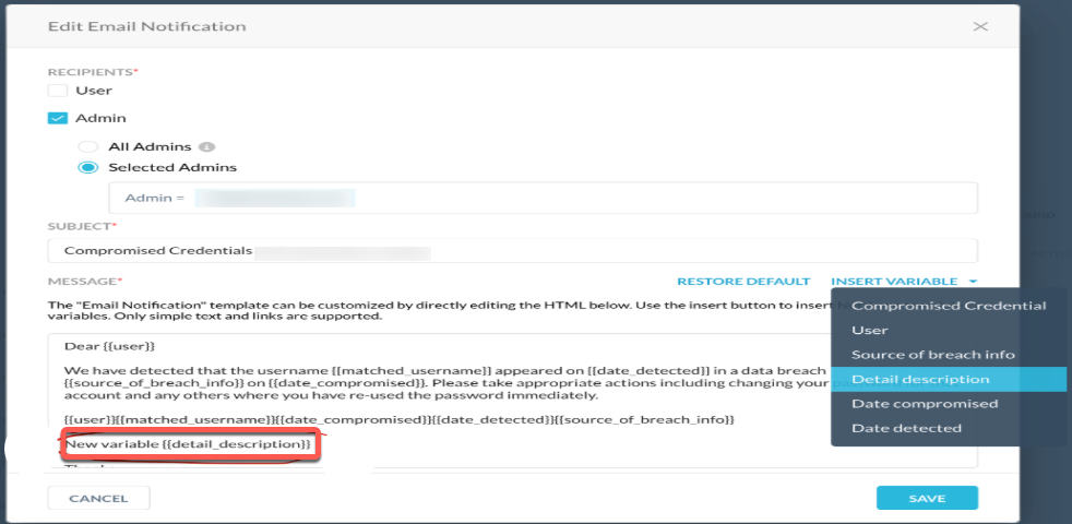 Compromised Credentials - Netskope Knowledge Portal