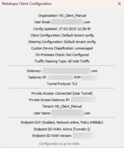 Using Netskope Client - Netskope Knowledge Portal