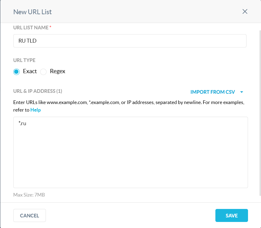 Filtering Top Level Domains - Netskope Knowledge Portal