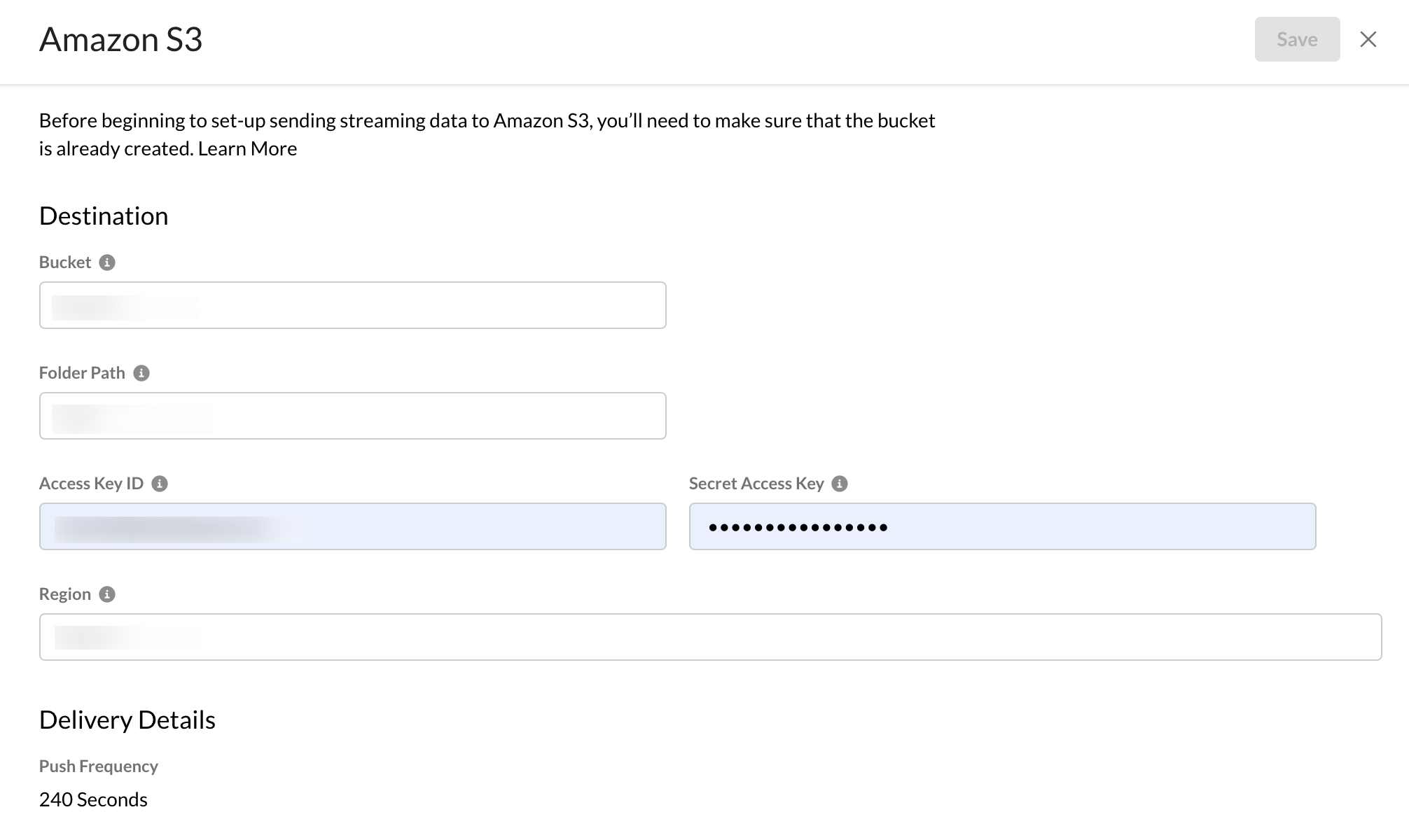 Stream Logs to Amazon S3 - Netskope Knowledge Portal