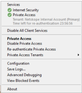 Using Netskope Client - Netskope Knowledge Portal