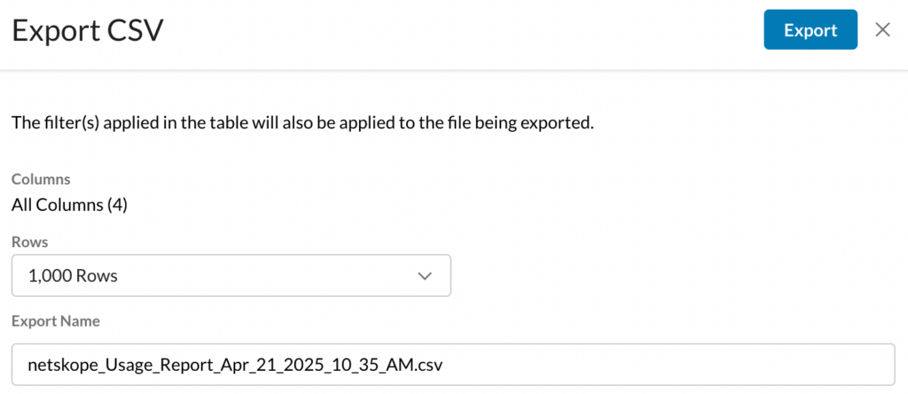CASB API Usage - Netskope Knowledge Portal