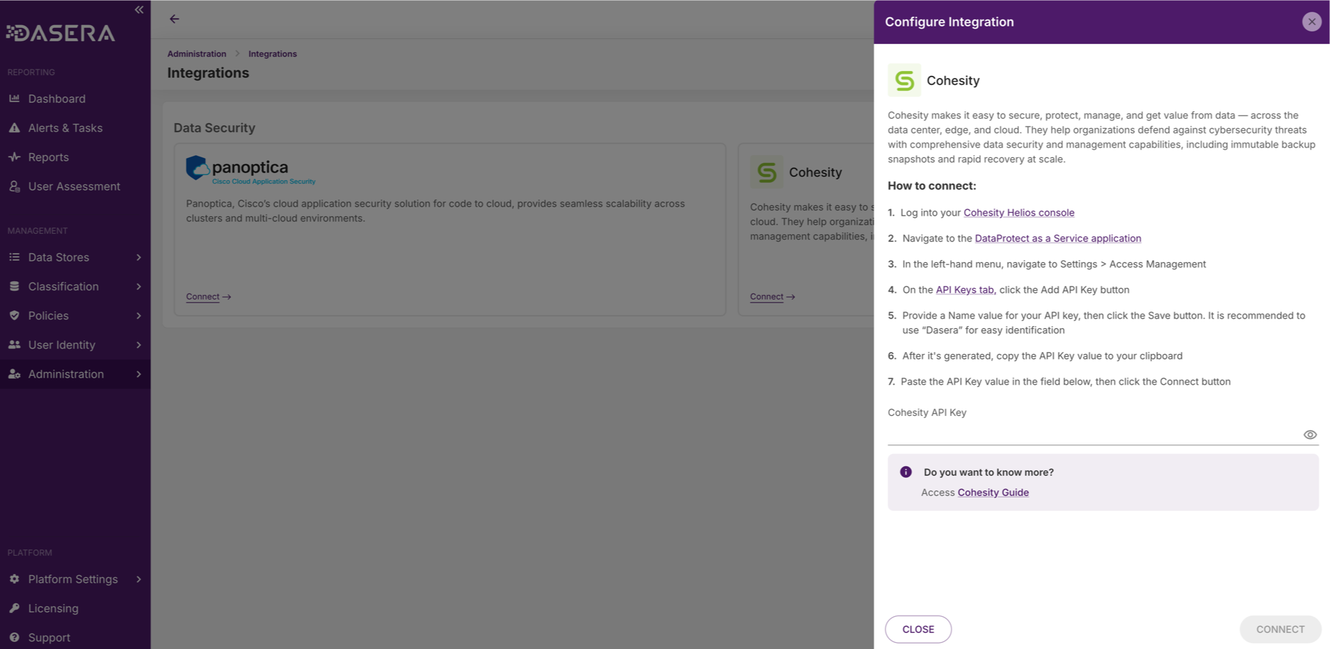 Cohesity Integration with DSPM - Netskope Knowledge Portal