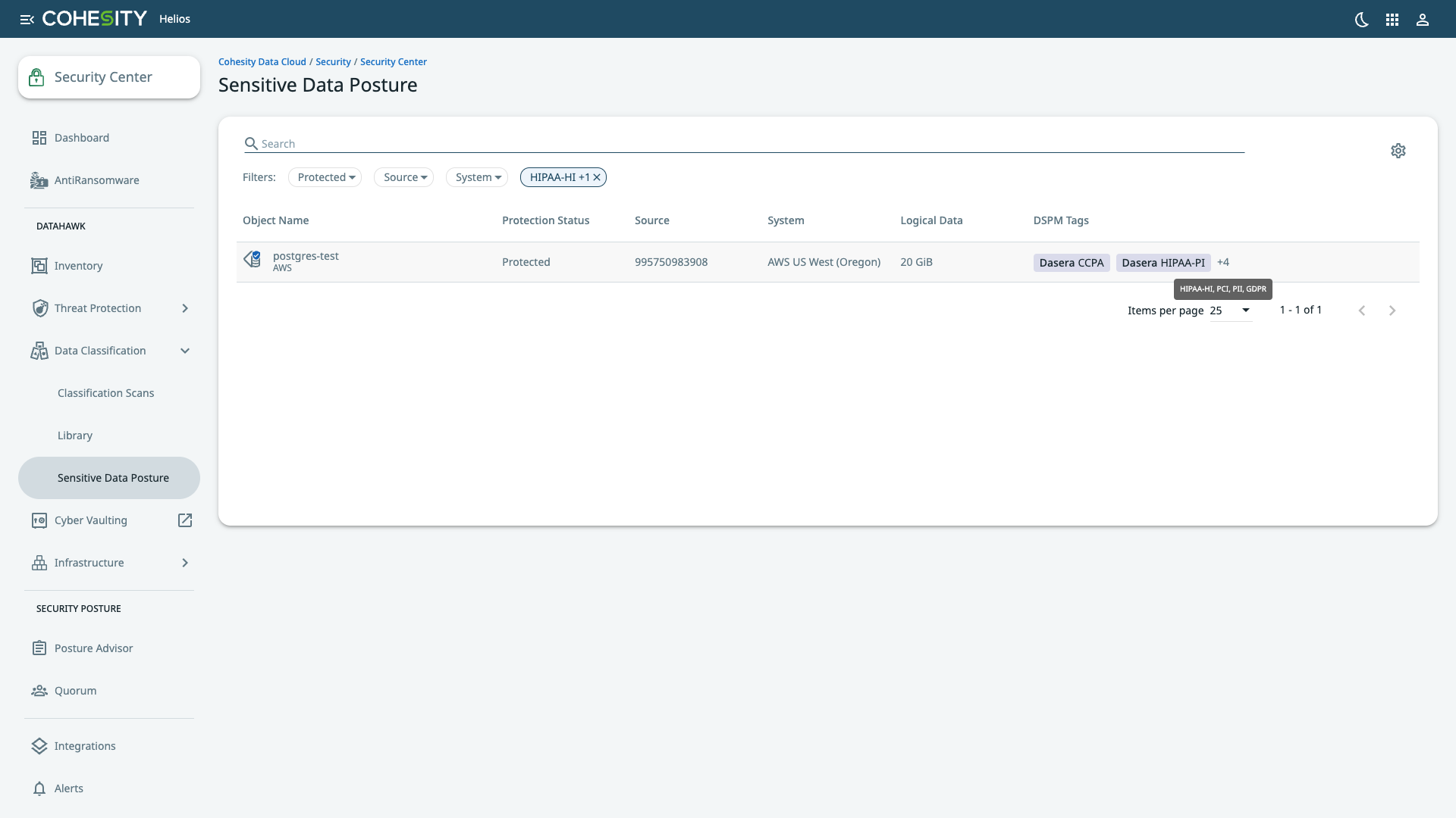 Cohesity Integration with DSPM - Netskope Knowledge Portal