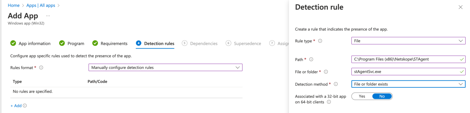 Deploy Client On Windows Using Intune with Win32 App - Netskope Knowledge Portal