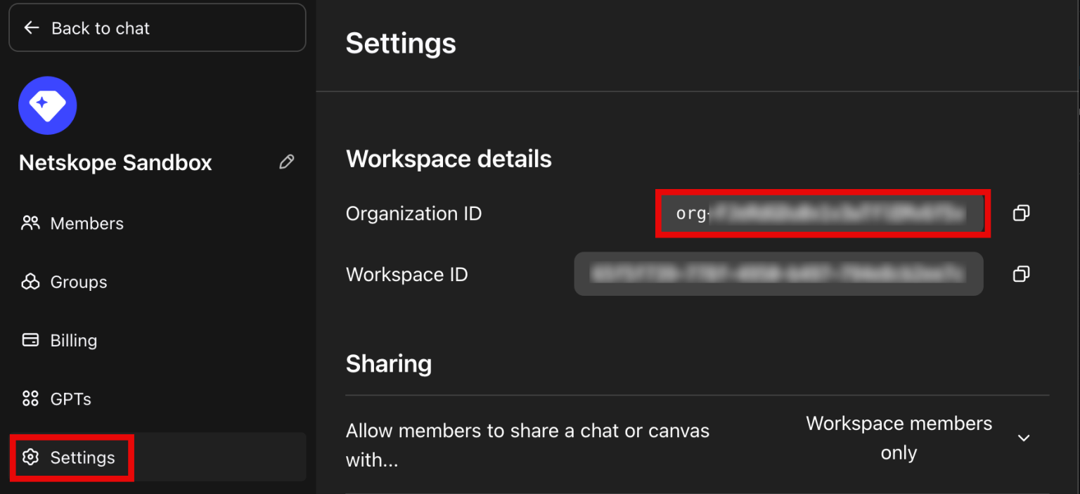 Configure ChatGPT Enterprise for the Next Generation API Data Protection - Netskope Knowledge Portal