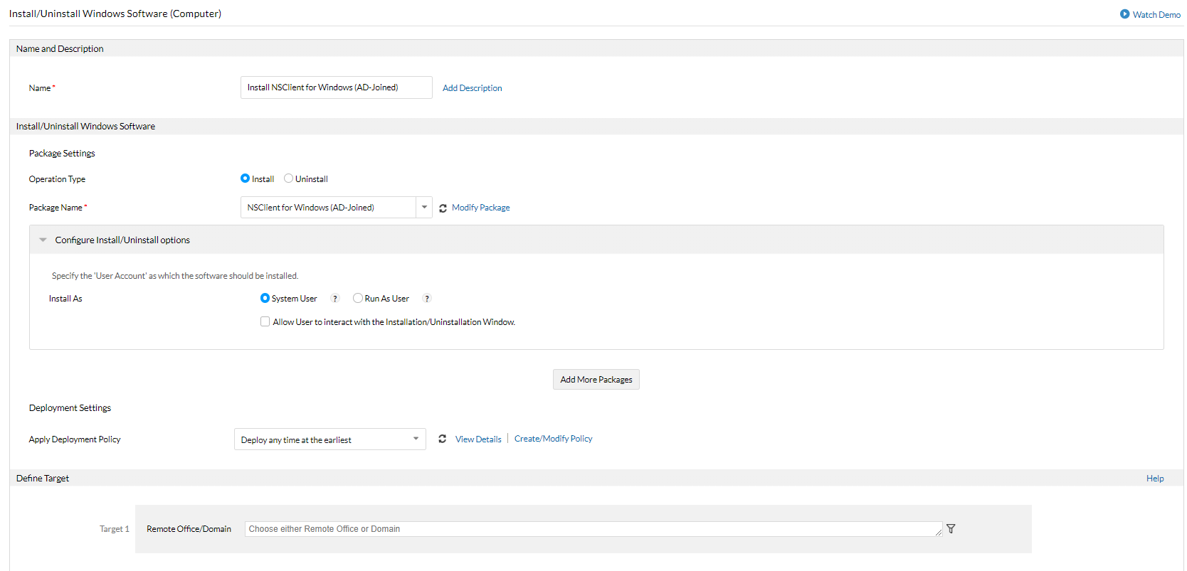 Deploy Netskope Client with Endpoint Central on Windows - Netskope ...