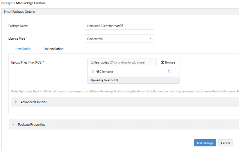 Deploy Netskope Client with Endpoint Central on MacOS - Netskope ...