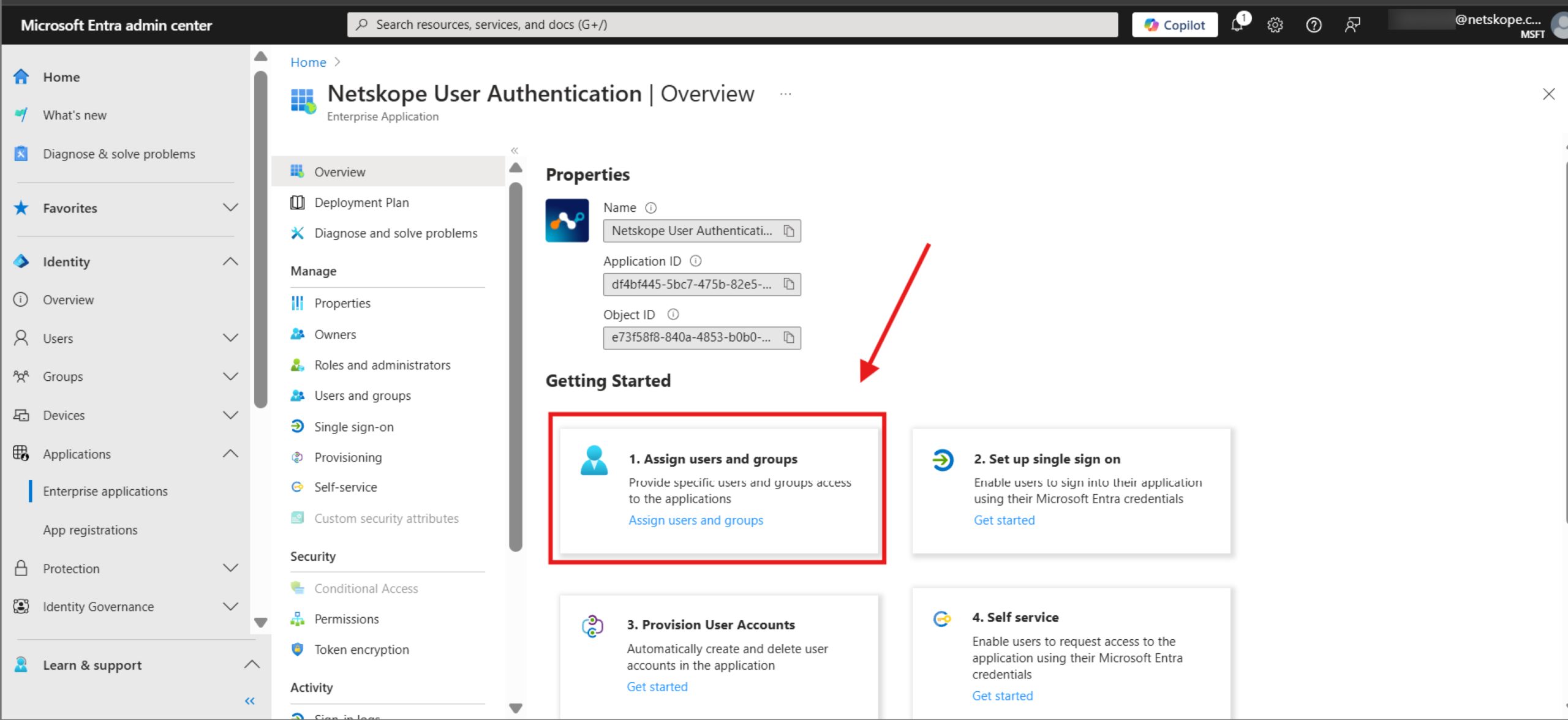 Microsoft Entra Set Up for Enterprise Browser - Netskope Knowledge Portal
