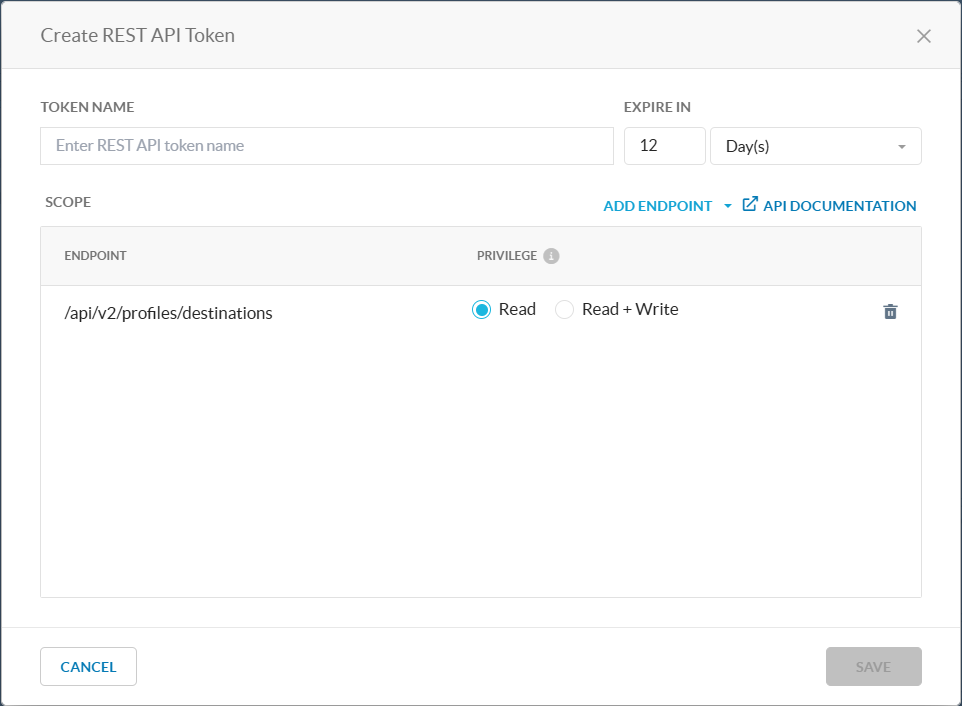 Destination Profile - Netskope Knowledge Portal