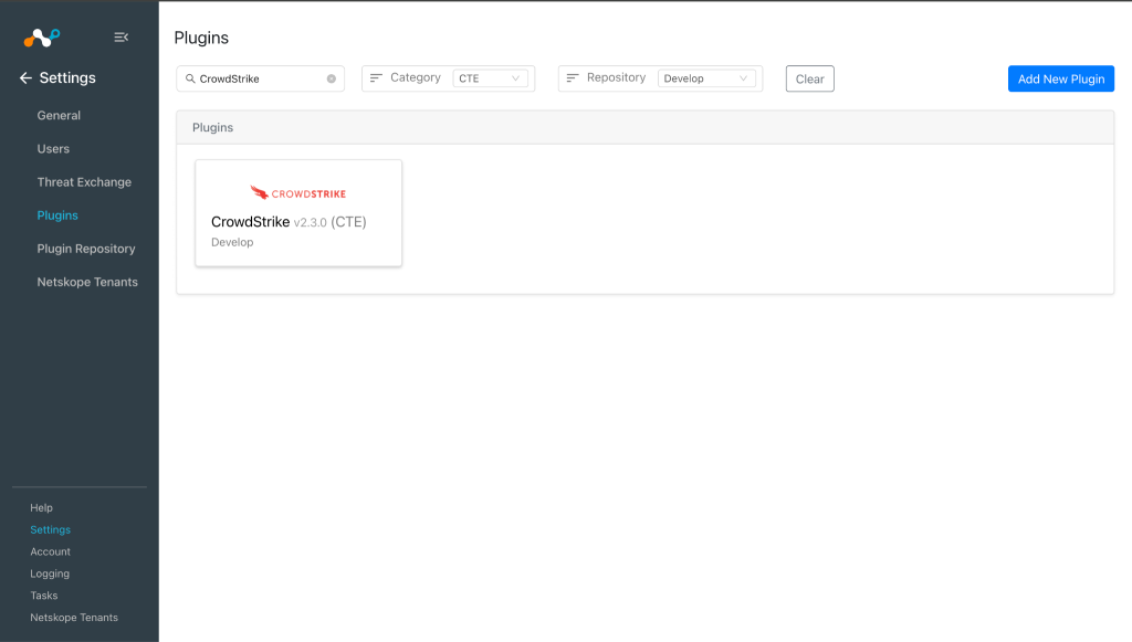 CrowdStrike Plugin for Threat Exchange - Netskope Knowledge Portal
