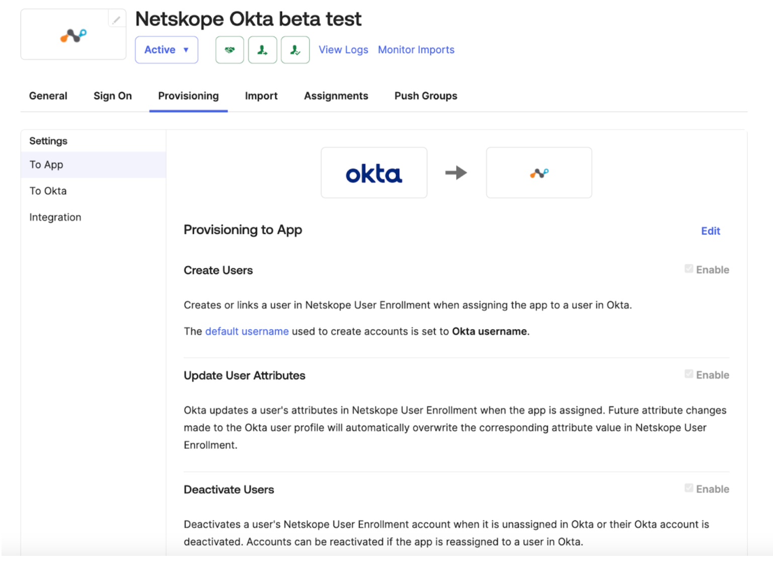 Using Netskope User Authentication App - Netskope Knowledge Portal