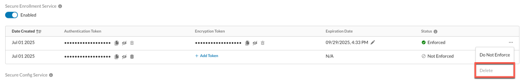 Enrollment Token Management - Netskope Knowledge Portal