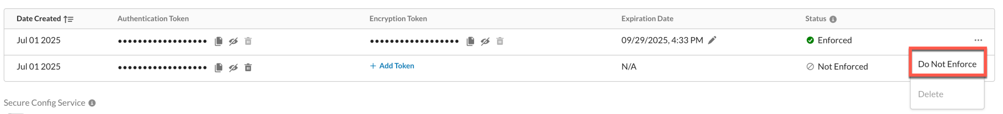 Enrollment Token Management - Netskope Knowledge Portal