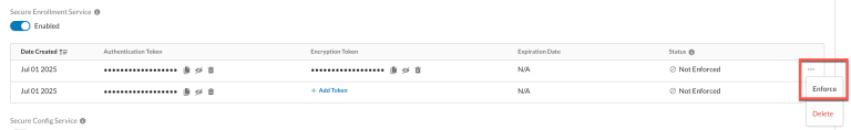 Enrollment Token Management - Netskope Knowledge Portal