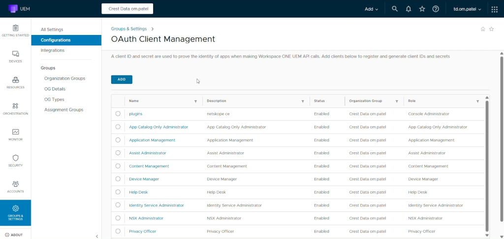 Omnissa Workspace One UEM Plugin for Risk Exchange - Netskope Knowledge ...